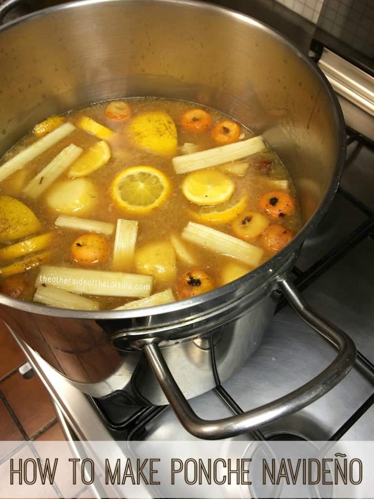 How to make ponche navideño - The Other Side of the Tortilla